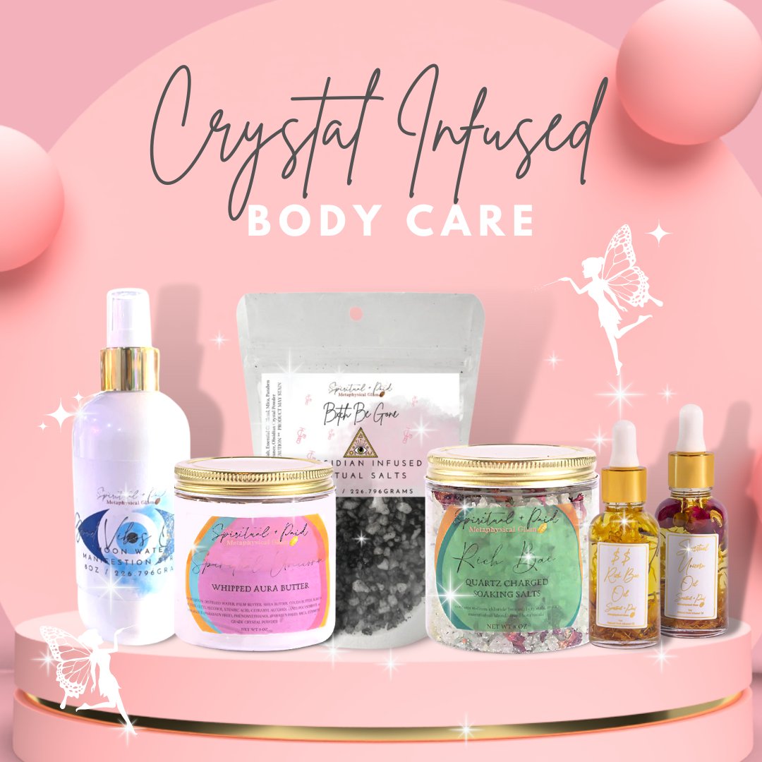Magical Crystal Infused Body Care – Shop Spiritual and Paid