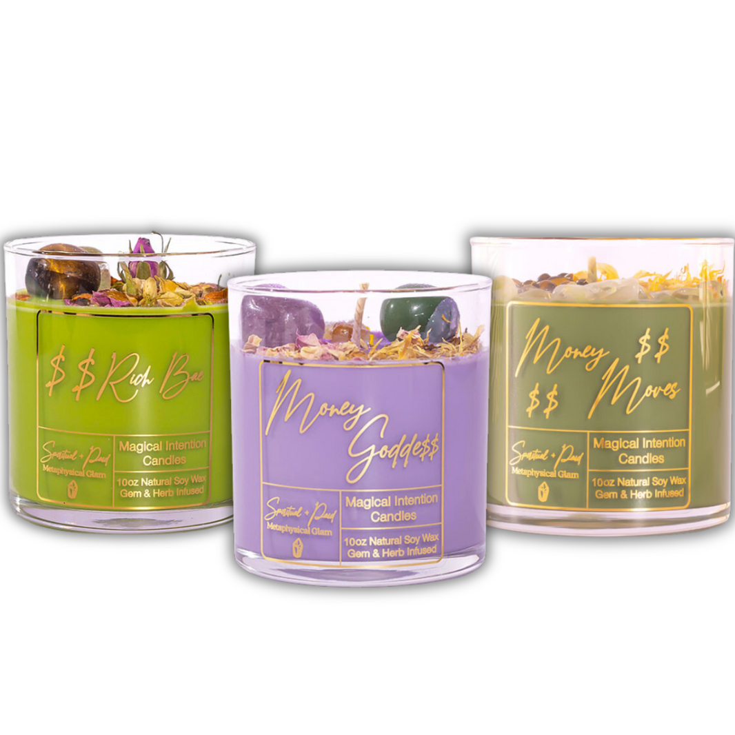 Limited Edition Rich Girl Energy Vision Board Manifestation Candle ...